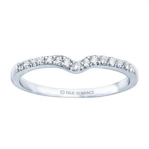 Diamond Contour Band - A Great Way To Epitomize Your Endless Love