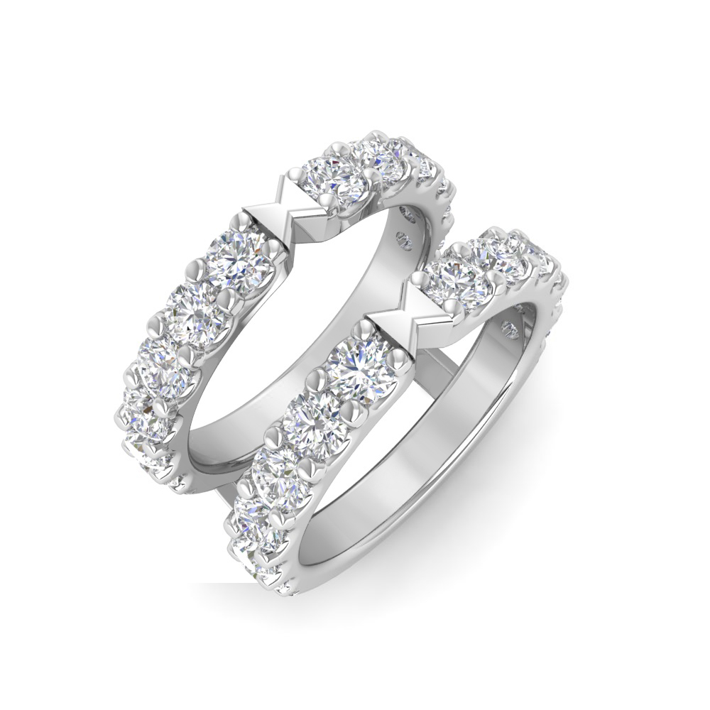 14K Yellow Gold Ring Guard - RG336/L-YG