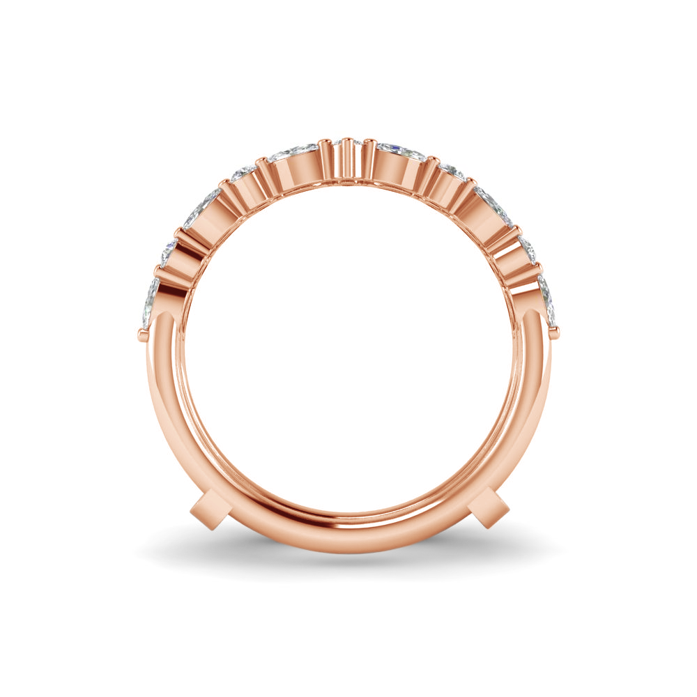 14K Rose Gold Ring Guard - RG439/J-RG