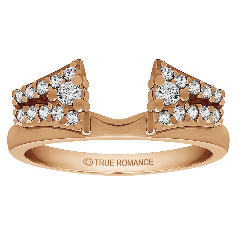 Solitaire Ring Wrap/Enhancer - RW636TT-F