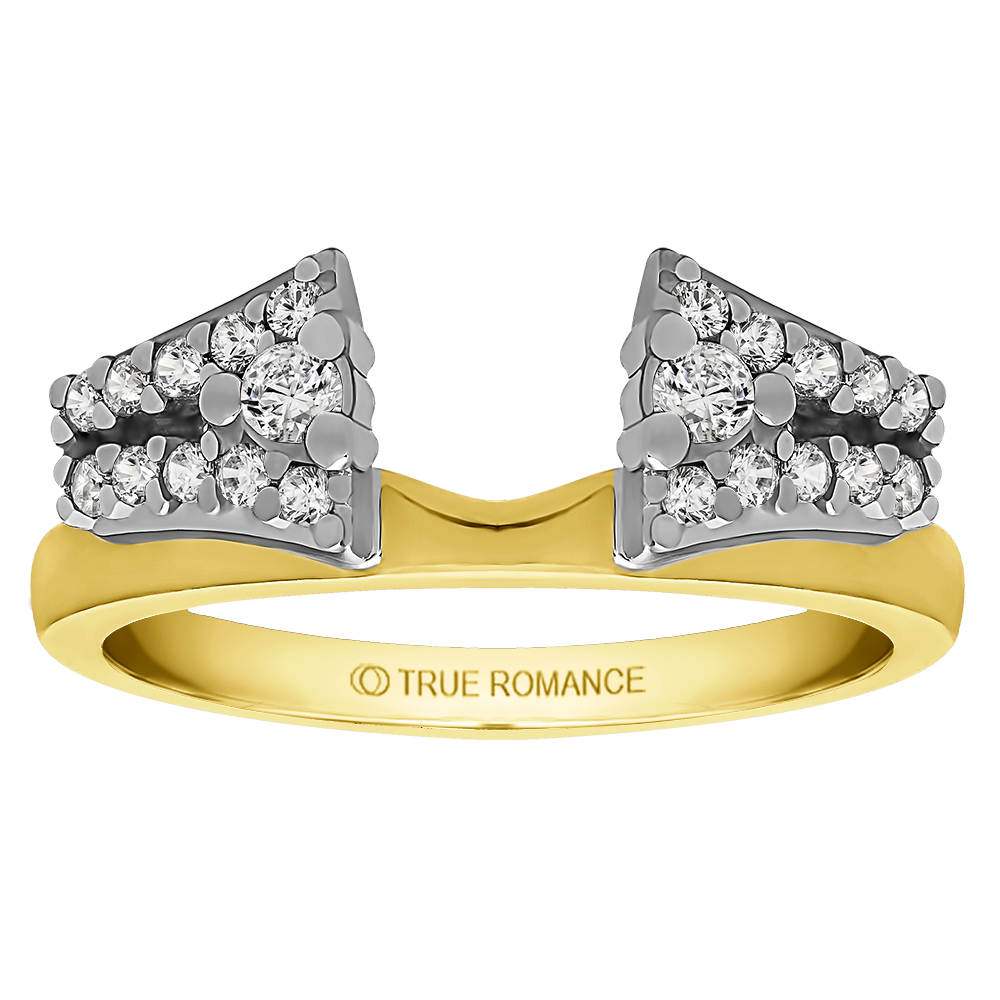 Solitaire Ring Wrap/Enhancer - RW636TT-F